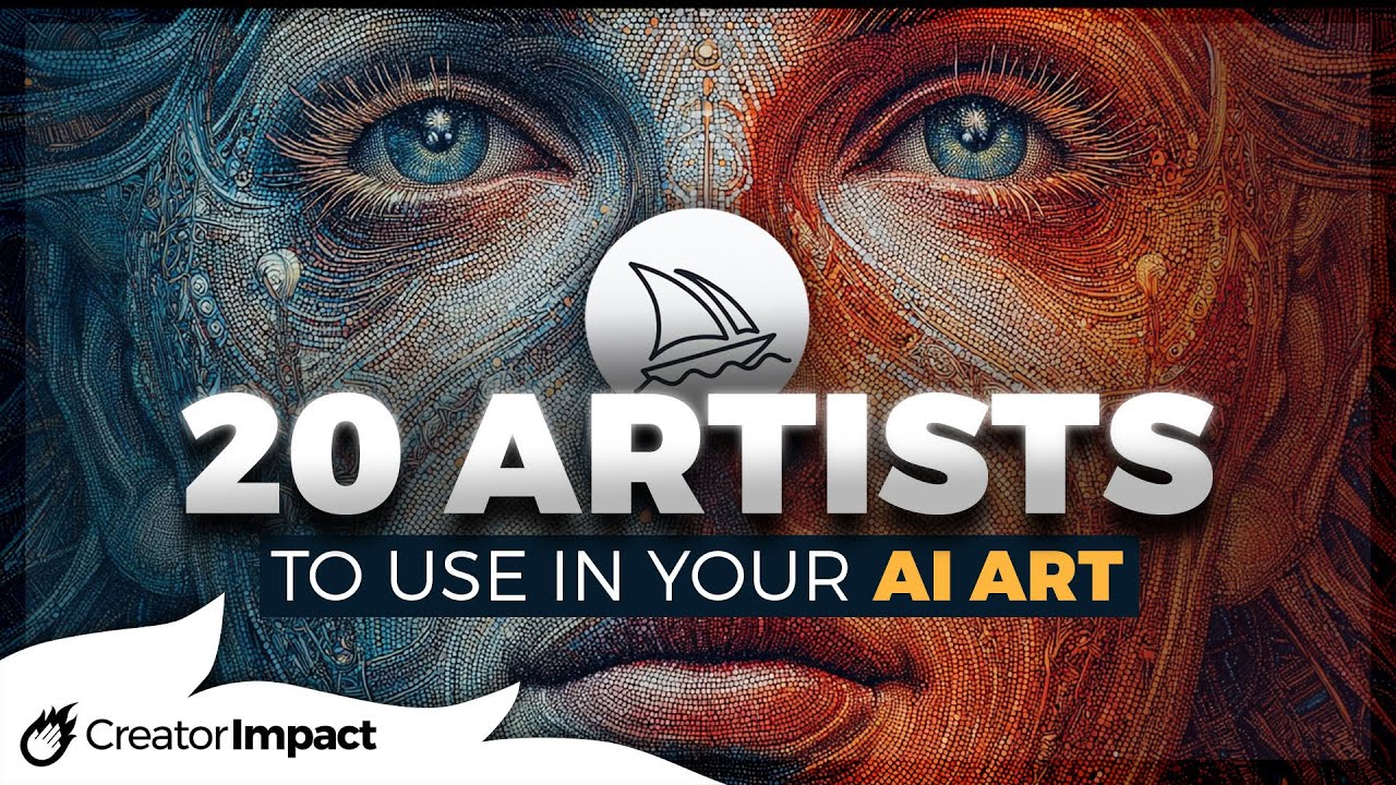 20 Artists Styles To Make Your Midjourney AI Art Pop!