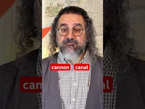 Cannon/Canal #etymology
