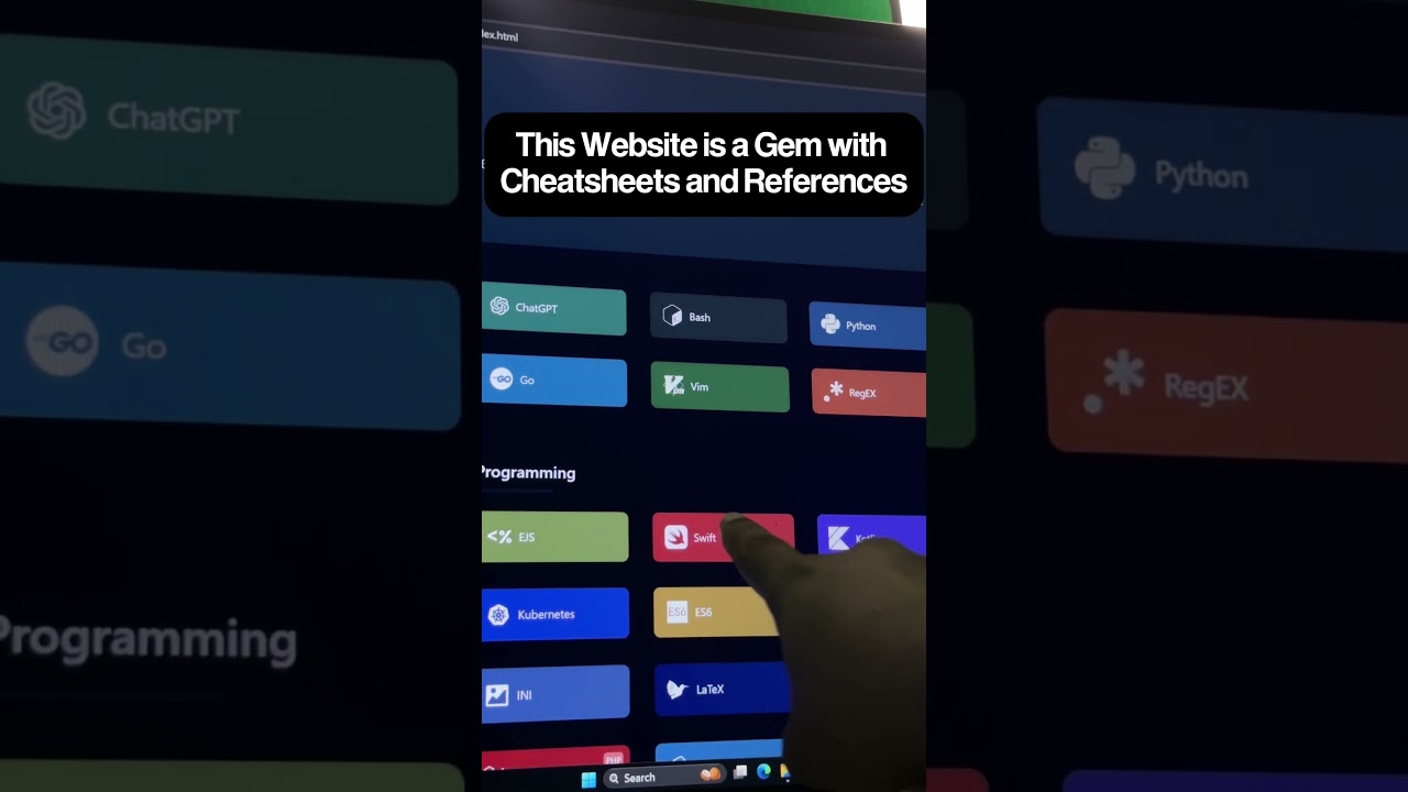 Coding Cheatsheet and References