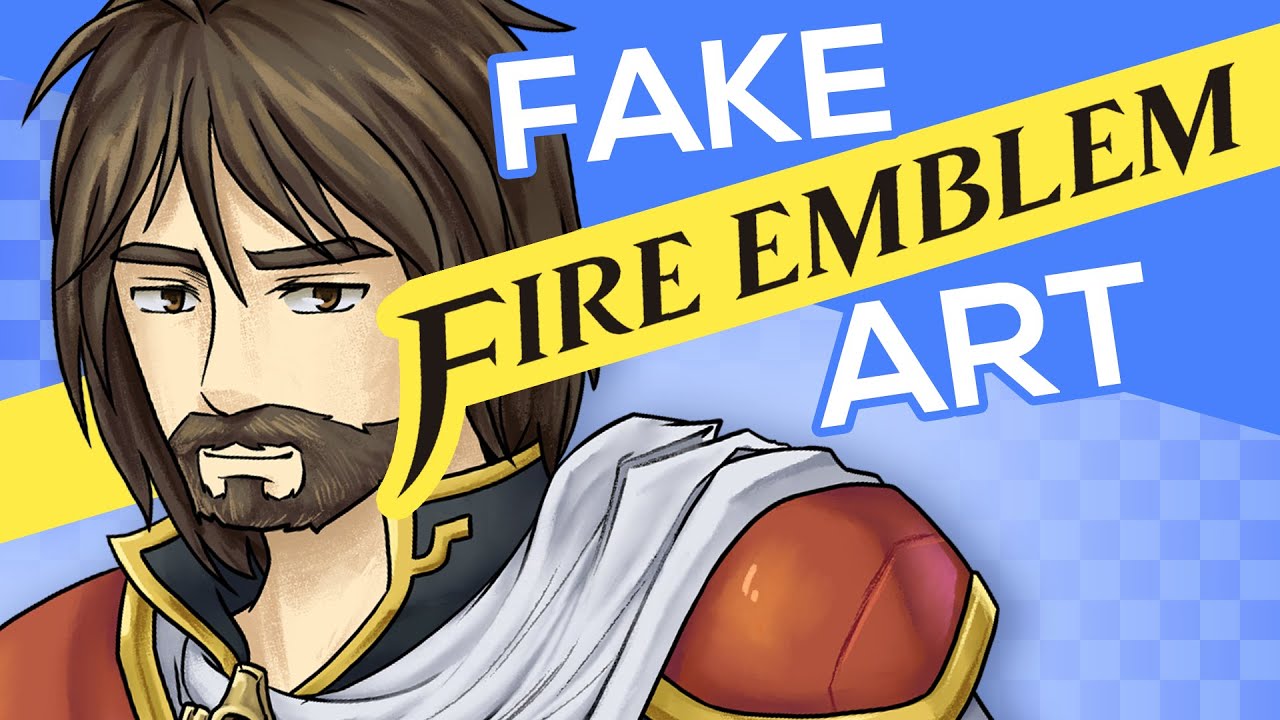 Making Fake Fire Emblem Character Art