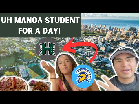 I Became a University of Hawaii Manoa Student For a Day | UH Manoa Day in the Life
