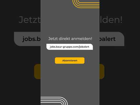 Jetzt neu auf unserer Karriere-Website: Der Job Alert! 🔔