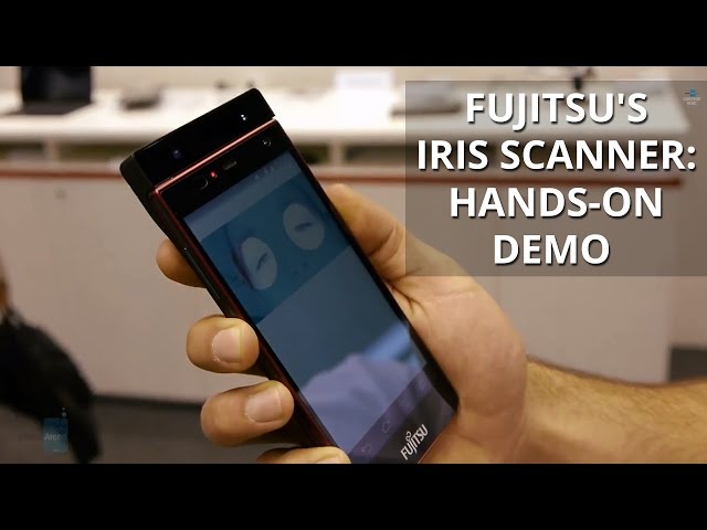 Fujitsu's iris scanner for smartphones: Hands-on - PhoneArena