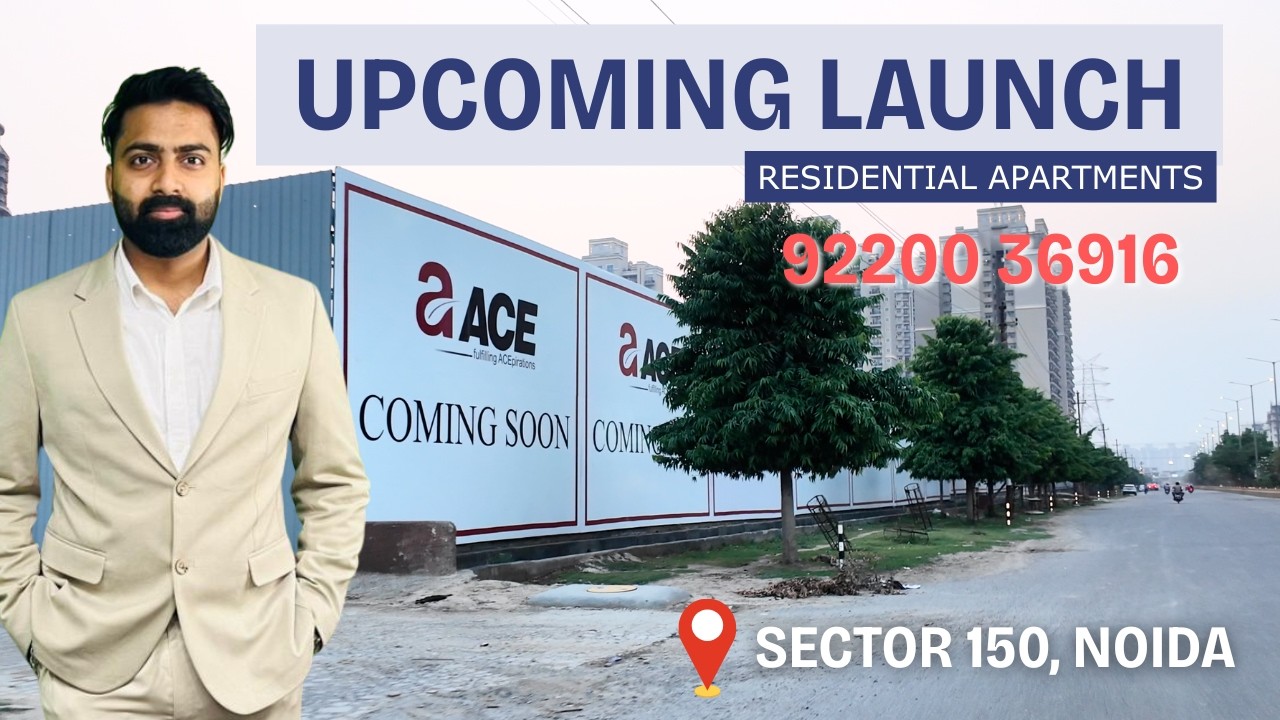 🔥Upcoming ACE Luxury Project in 📍Sector 150 Noida | Pre Launch Update | Investment Opportunity 2026