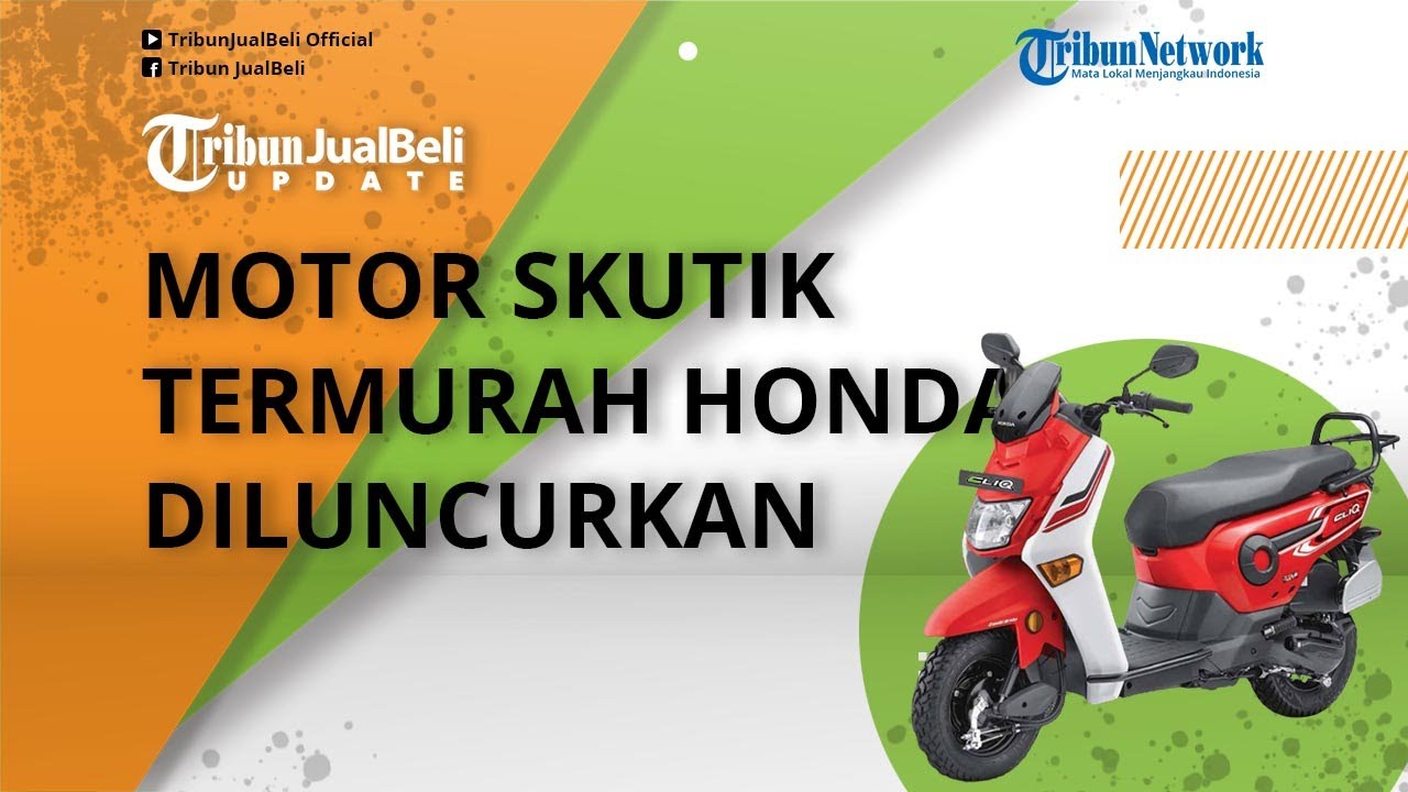 Motor Skutik Termurah dari Honda Diluncurkan, Cuma Rp 8 Jutaan, Intip ...