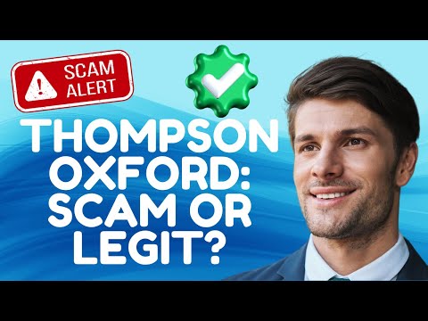 Thompson Oxford: Scam Or Legit Store (Full Review) 2025?