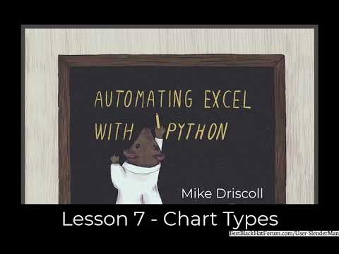 Automating Excel with Python- chart types