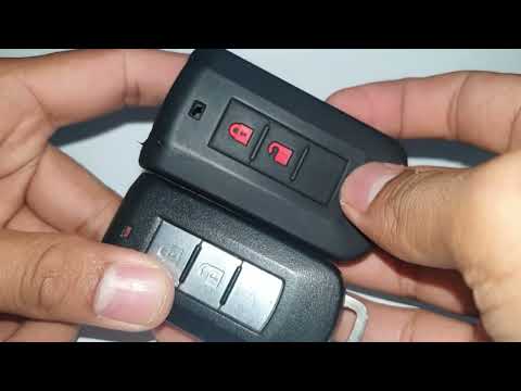 how to change car key battery. #mitsubishi Mirage. Atrage.lancer.outlander.