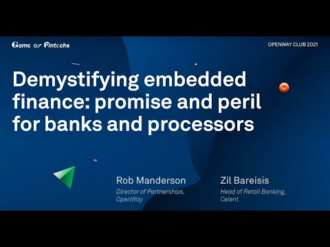 Demystifying embedded finance: FAQ for banks and processors