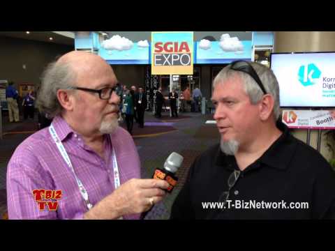 SGIA Expo - Scott Fresener Interviews Dan Campbell "Dot-Tone-Dan"