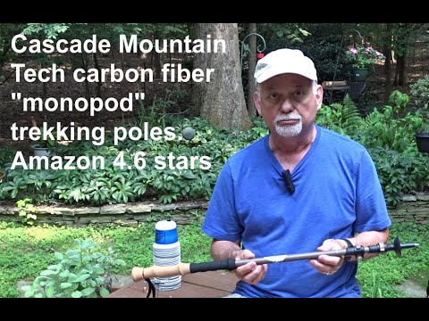 Cascade Mtn Carbon Fiber Trekking Poles Unboxing/Review