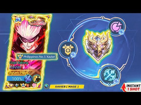 GLOBAL XAVIER 95% WINRATE NEW SECRET BUILD FOR UNLI ULTIMATE! 😱 (MUST TRY) | TIPS & GUIDE | MLBB
