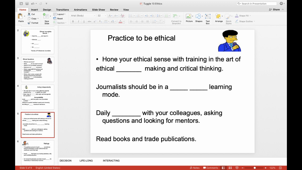 Ethics Power Point