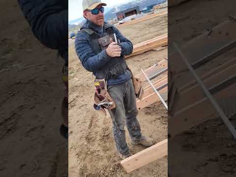61 foot trusses with 2 guys