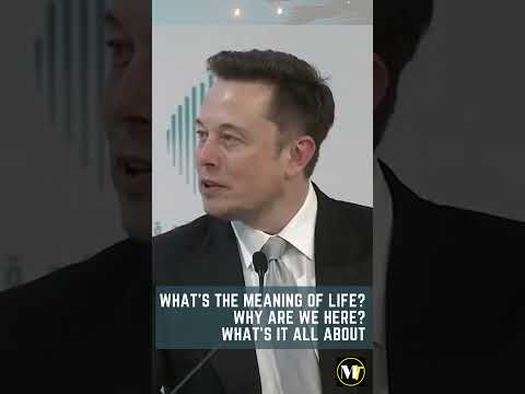What’s the meaning of life by Elon 🤔