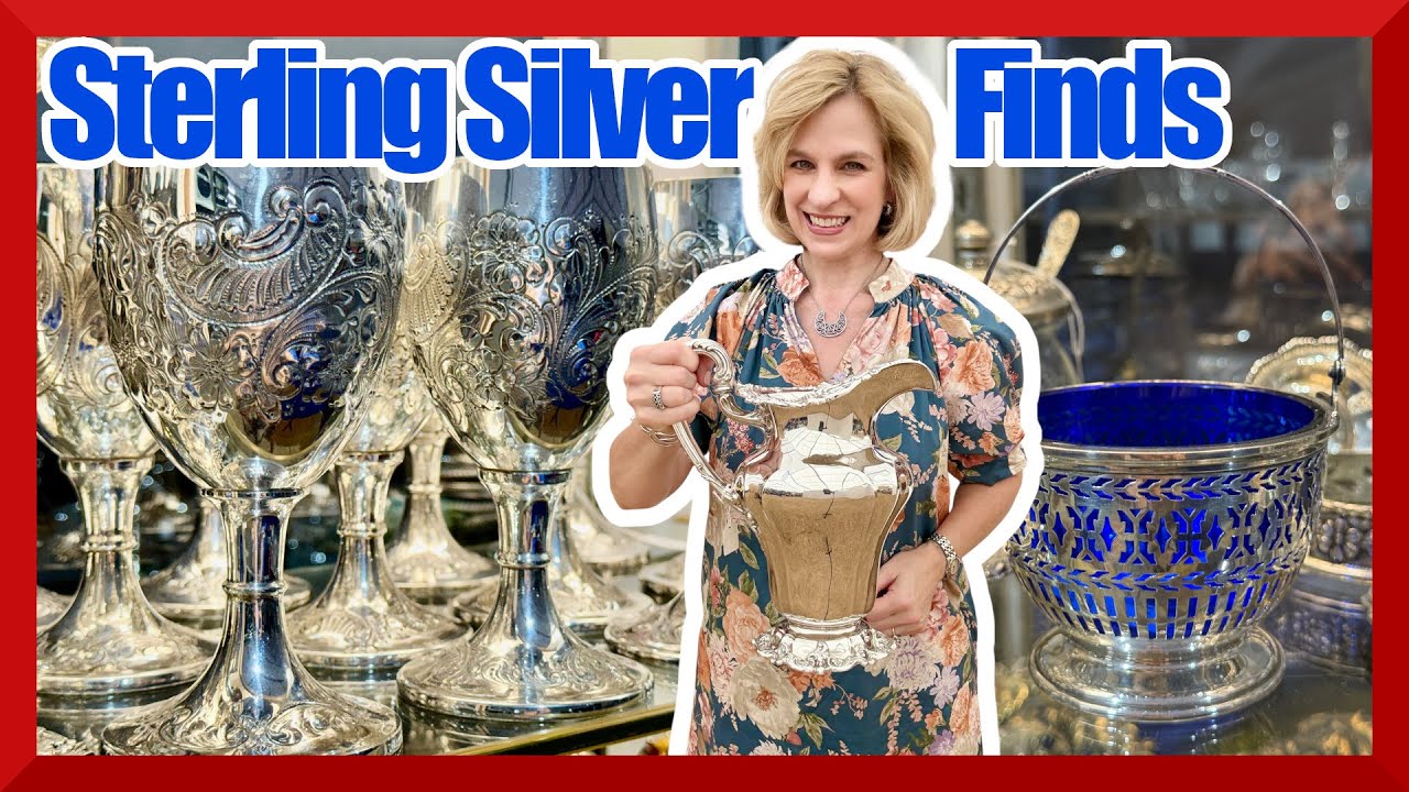 Sterling Silver! 🩶 Best vintage & antique Sterling Silver treasures & collections. Amazing finds!