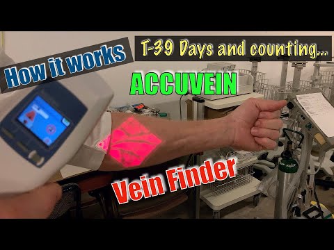 T-39 Days - The Accuvein Vein Finder - How it Works