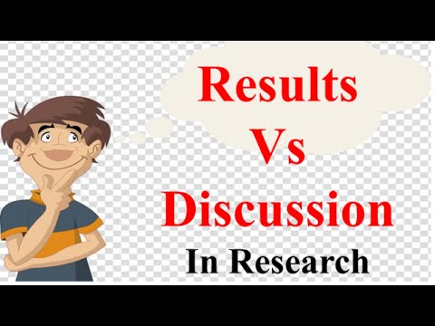 Difference between Results and discussion || Results vs Discussion in research ||