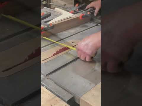 A trick for cutting plexiglass on a table saw!
