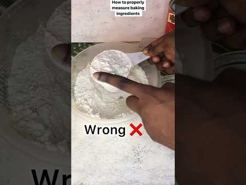 Why your baking is not coming out right? Measuring baking ingredients. #measurements #measuringcups
