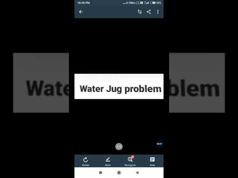 Water jug problem in AI prolog