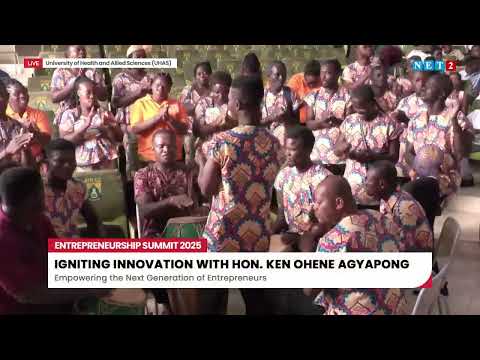 LIVE: Entrepreneurship Summit 2025 | Hon. Ken Ohene Agyapong Keynote | UHAS