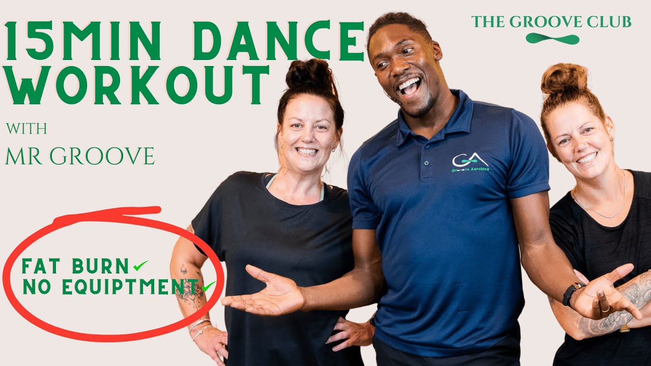 15 minute Dance Workout | Groove Aerobics | Daniel Browne & The Groove Club
