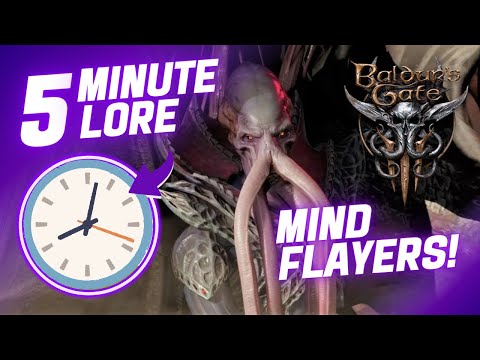 5 minute lore: Mind Flayers from Baldur's Gate 3