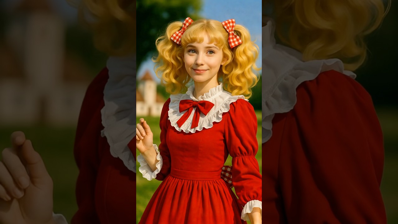 ✨ Candy Candy in Real Life: I will never cry again… Candy will always smile! 🌼💖🥲 #livingcartoon