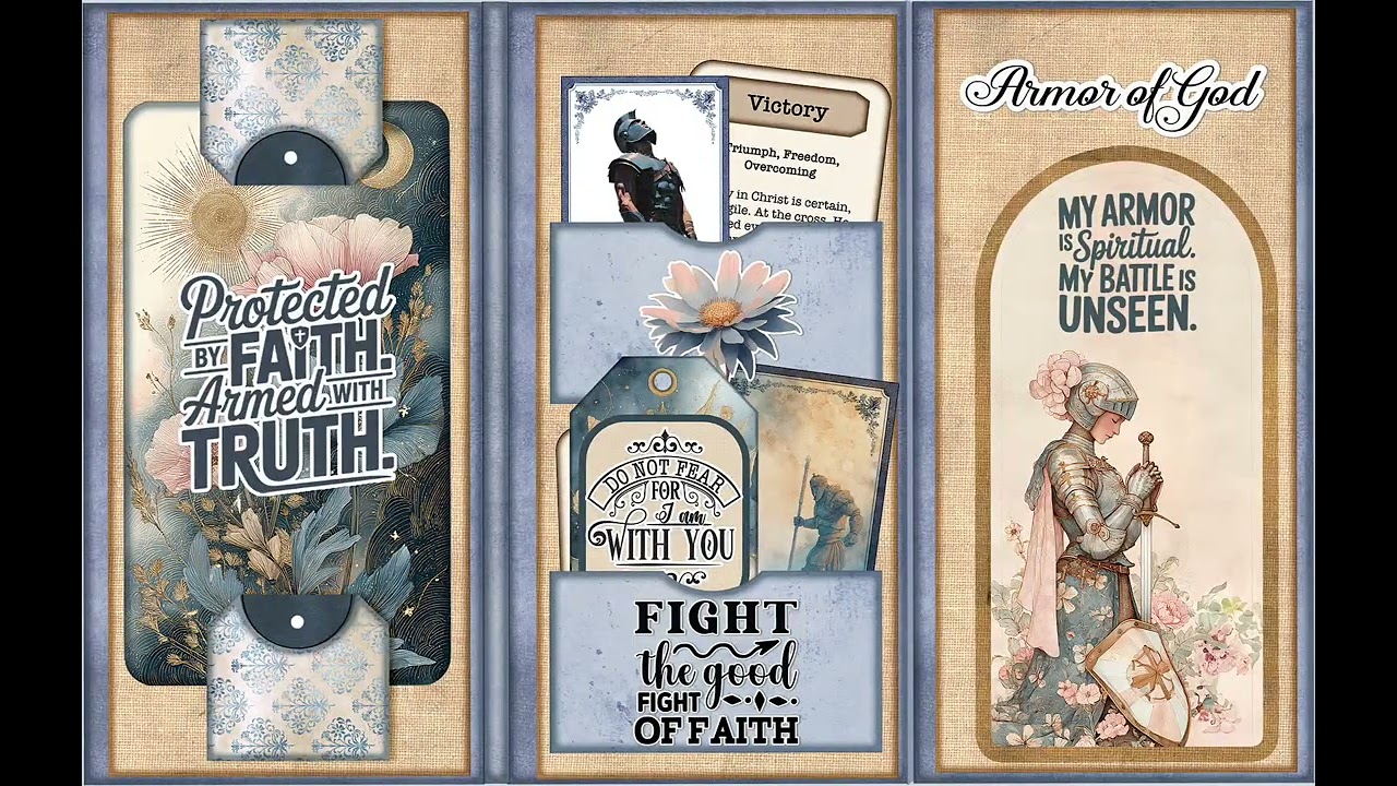 Armor of God Bible Folio Craft