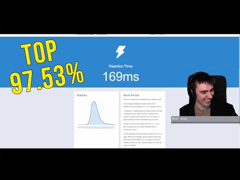 Traxantic Takes Reaction Time Test (Human Benchmark)