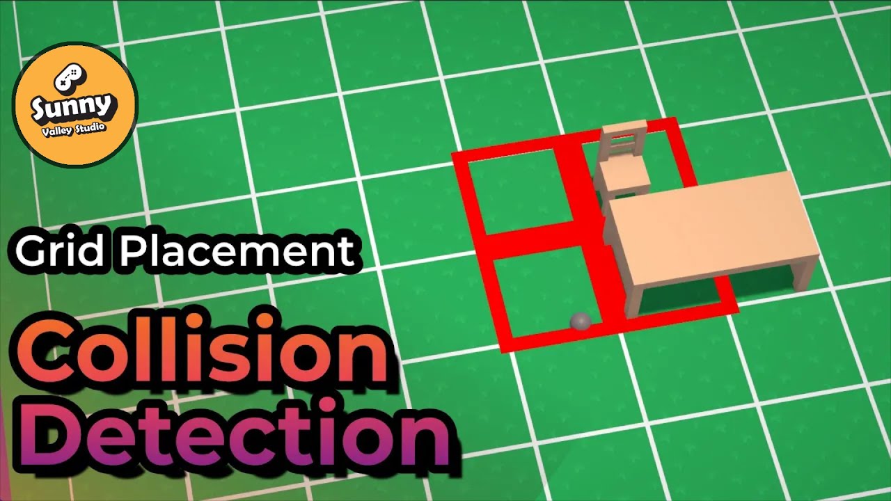 Placement Collision Detection - Grid Placement System in Unity P4