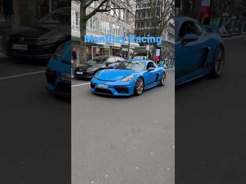Porsche Manthey Racing 718 Cayman GT4 MR #shorts #supercars