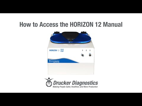 How to Access the HORIZON 12 Manual