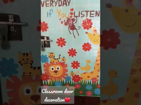 Classroom door decoration #1 #classroom #classroomdecorationideas