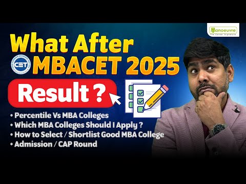MAH MBACET 2025 : What After Result? Percentile vs Colleges |Colleges To Apply | Admission/CAP Round