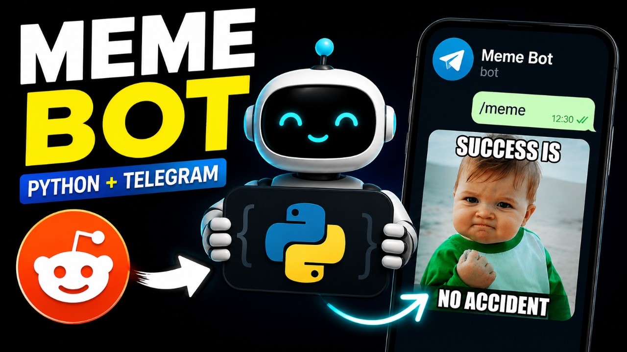 Build a Meme Bot in Python (Telegram + Reddit API)