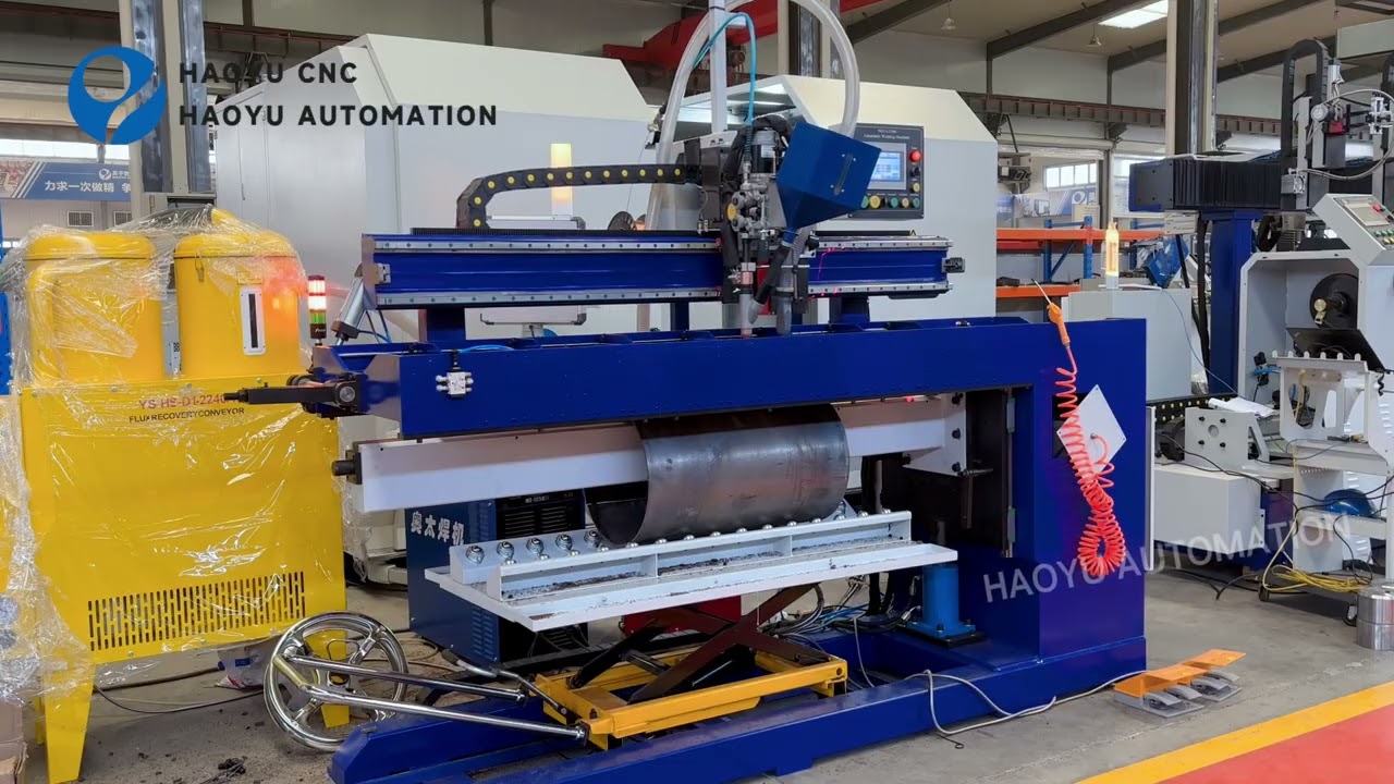 SAW Automatic Straight Seam Welding Machine