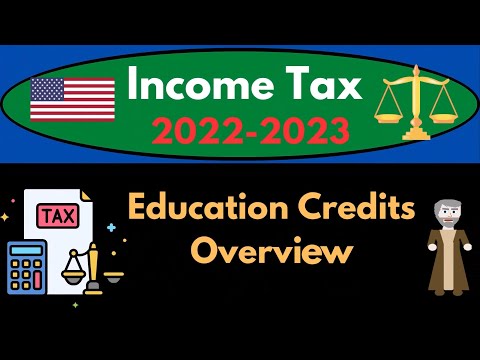 Education Credits Overview 8710 Income Tax Preparation 2022 - 2023