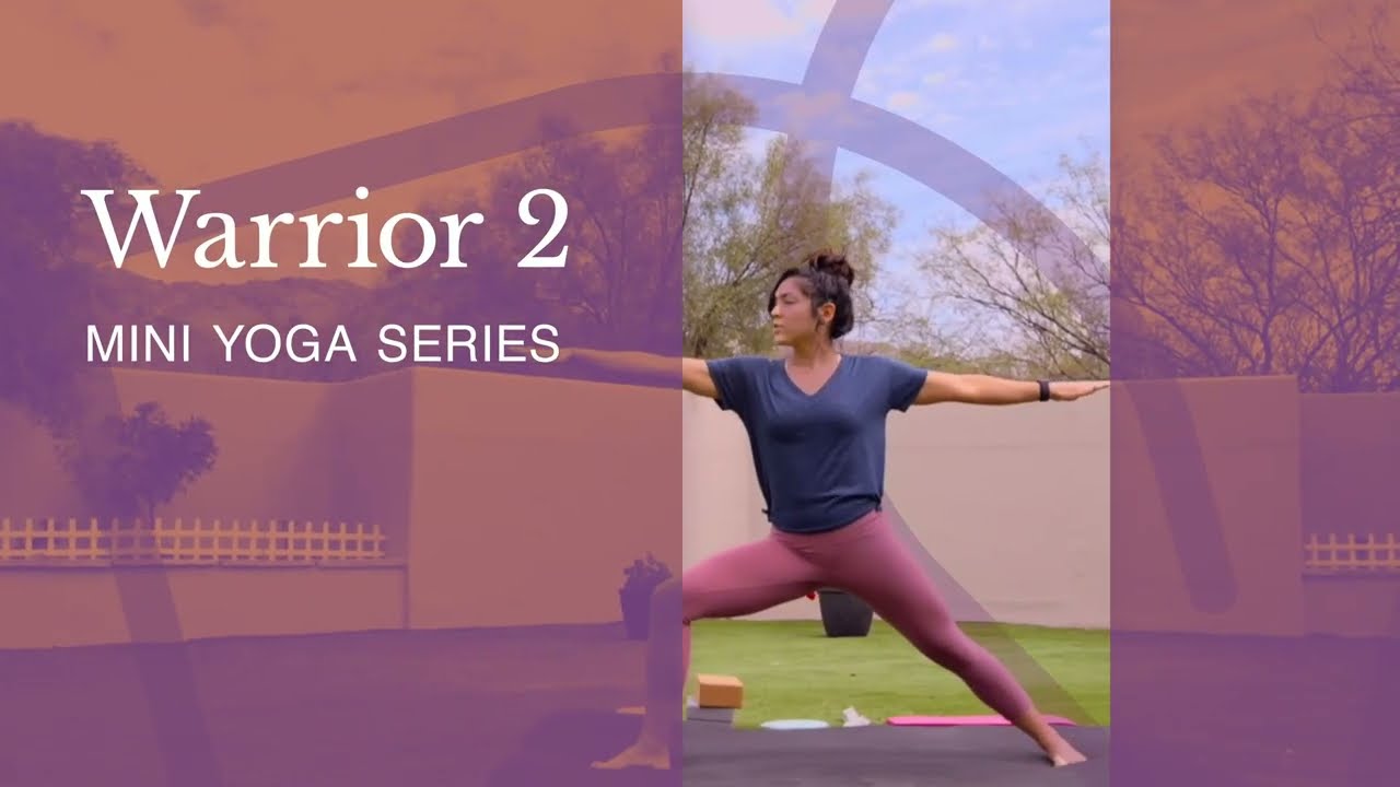 Mini Yoga Series: How to do Warrior 2 Pose | MenoLabs