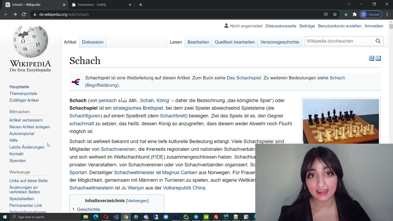 Linkify browser extension