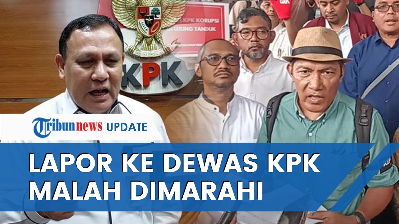 Lapor Ada Dugaan Pelanggaran Etik Firli Bahuri, Saut Situmorang Akui Malah Dimarahi Dewas KPK ...