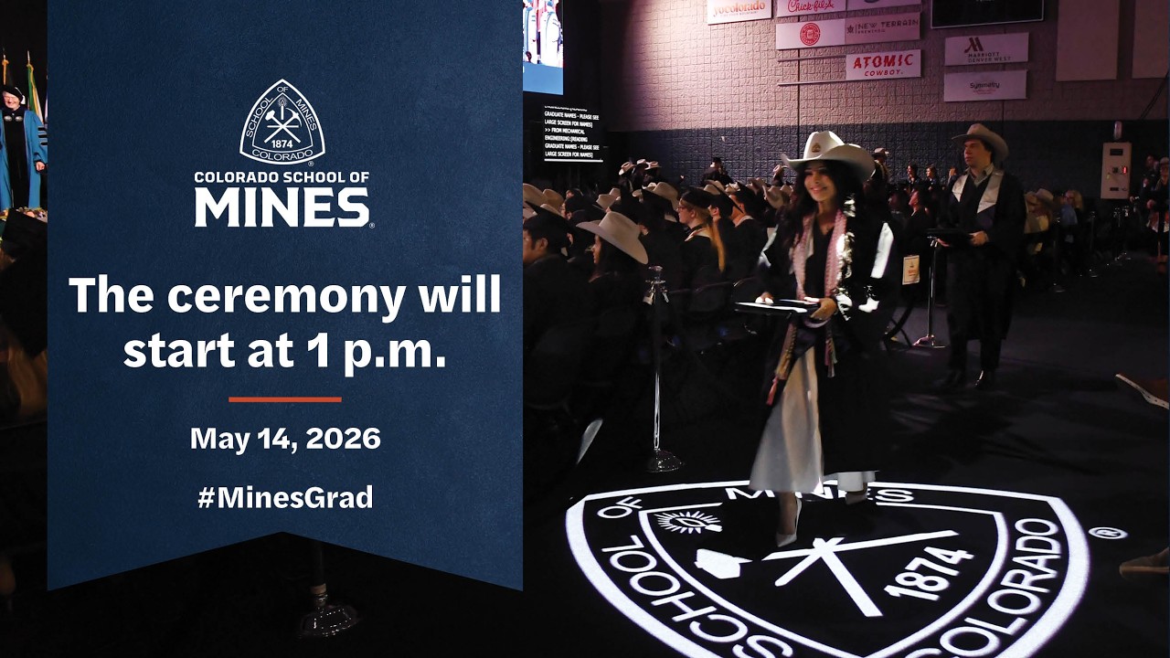 Mines Undergraduate Commencement #2  - May 2026