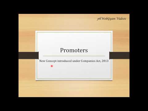Definition of Promoters- Explained by CS Harshita Kant