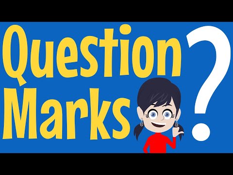 Question Mark Song | Punctuation | Grammar for Children | How to Use a Question Mark