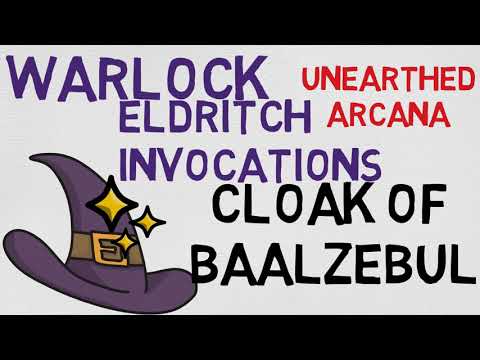 *Unearthed Arcana* Eldritch Invocation #7: Cloak of Baalzebul (5e)