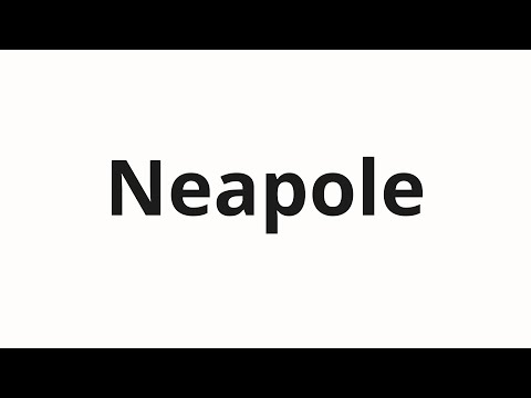 How to pronounce Neapole | Неаполе (Naples in Russian)