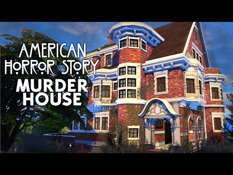 MURDER HOUSE - AMERICAN HORROR STORY #Simhain2020 | Sims 4 Speed Build