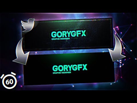 How To Fix Blurry Twitter Headers In Photoshop! (One Minute Tutorial)
