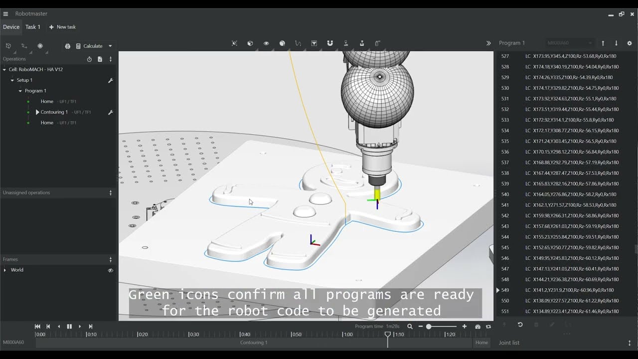 How to Edge Trim a Gingerbread Man Using Robotmaster – Offline Robot Programming Made Simple